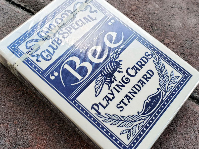 Atlantic City Hilton Blue Seal Bee Playing Cards